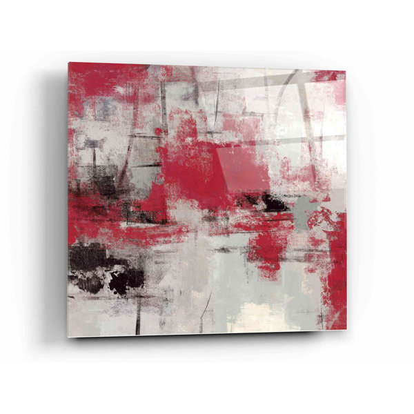 Wrought Studio ''Stone Gardens III Red'' By Silvia Vassileva Acrylic Glass Wall Art - Wayfair Canada